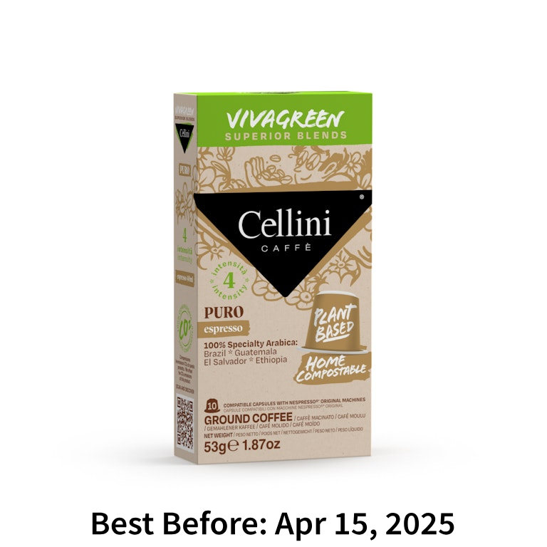 Cellini Caffè Puro Capsules for Nespresso (10) – Beanwise