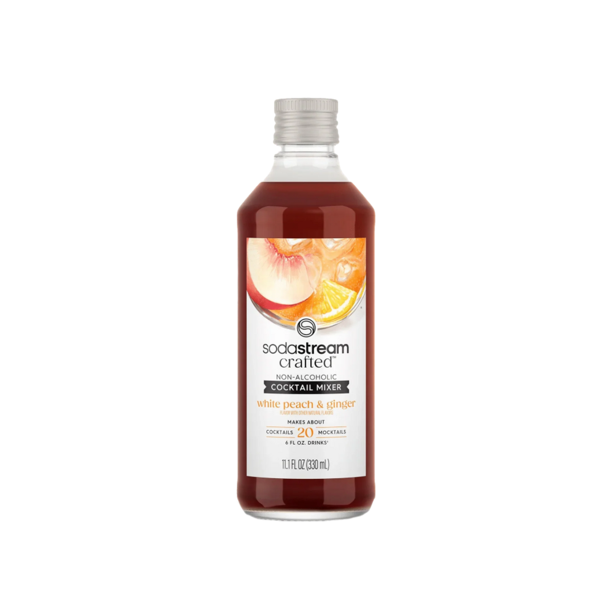 Sodastream Crafted White Peach & Ginger Mixer (330ml) – Beanwise