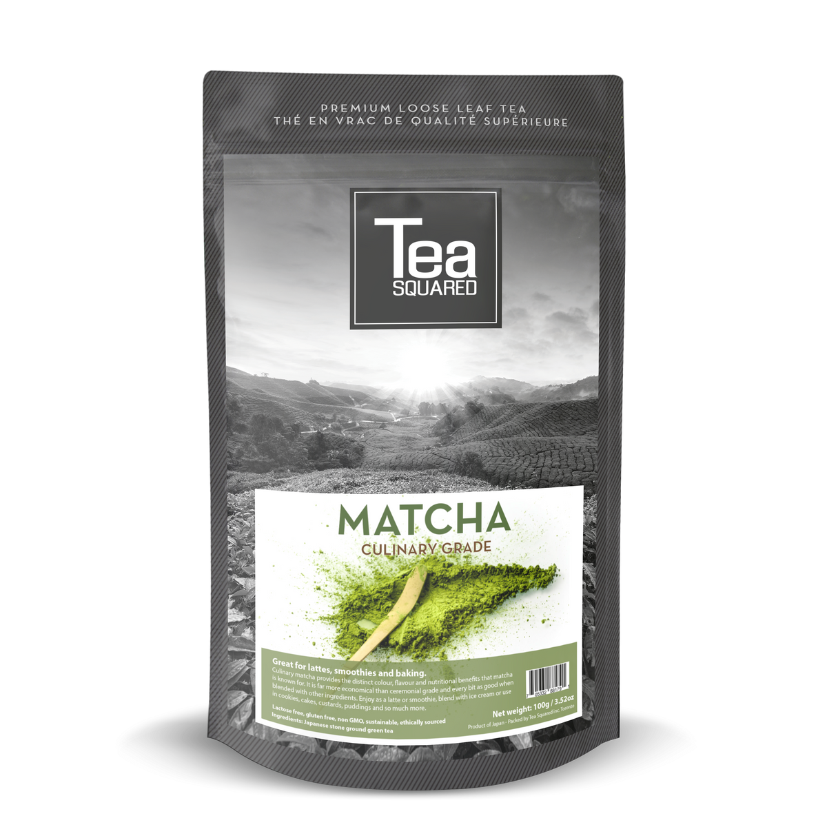 Tea Squared Culinary Grade Matcha (100g) – Beanwise