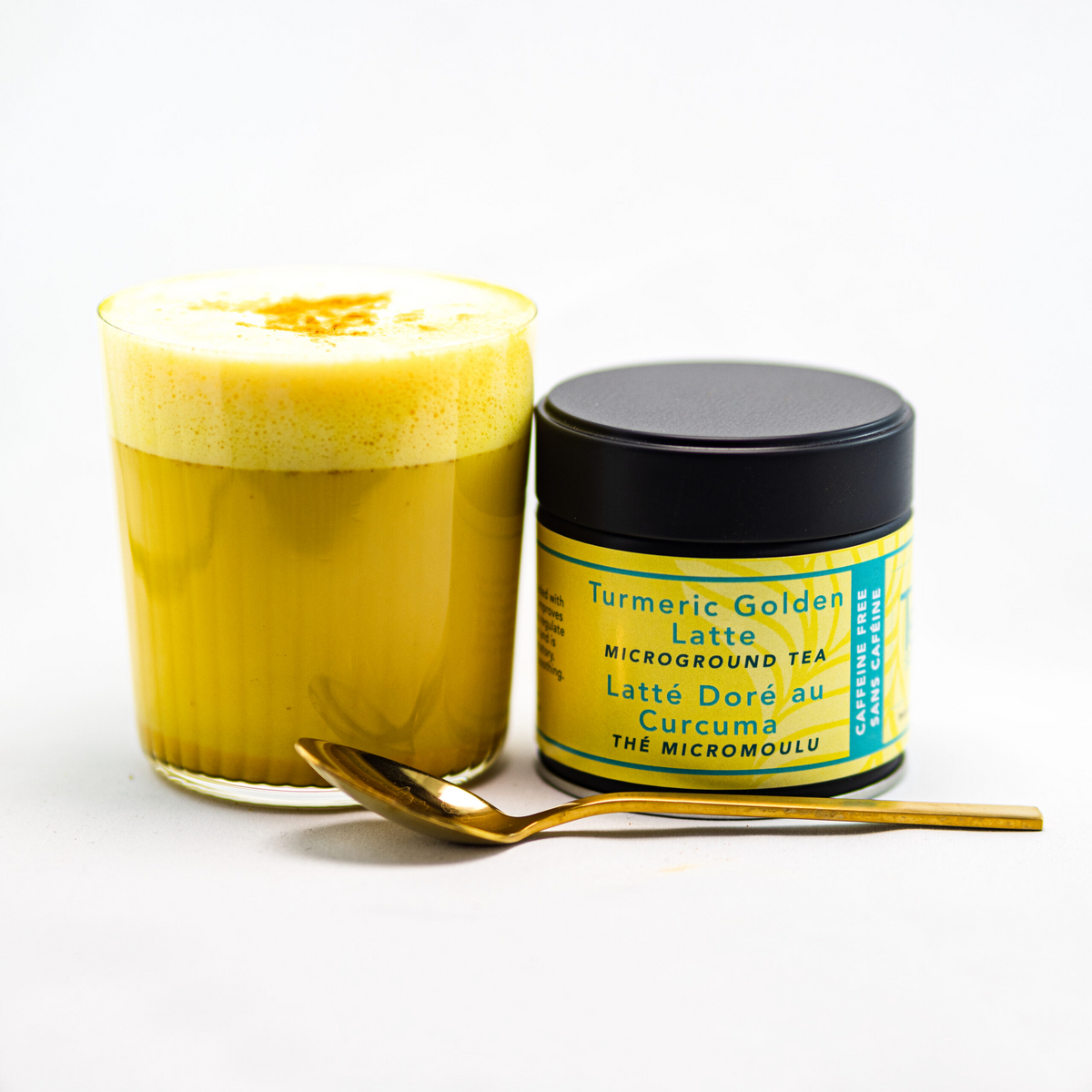 Tea Squared Turmeric Micro-Ground Tea Latte Tin – Beanwise