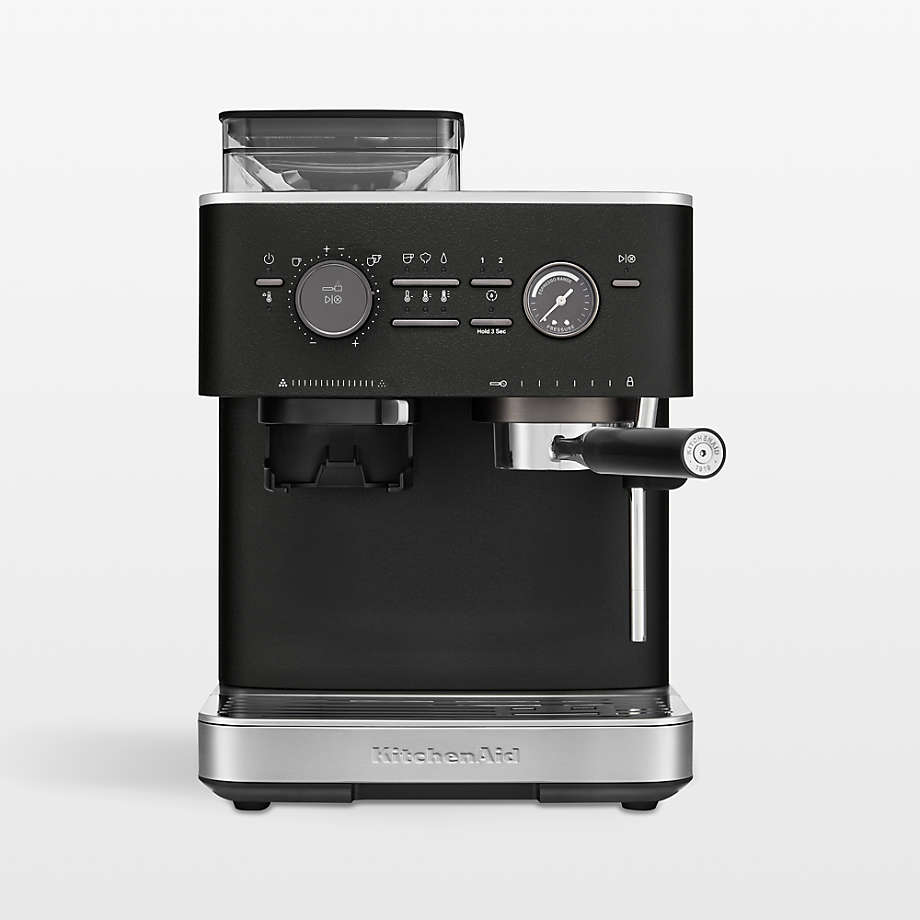 KitchenAid® Semi Automatic Espresso Machine with Burr Grinder – Beanwise