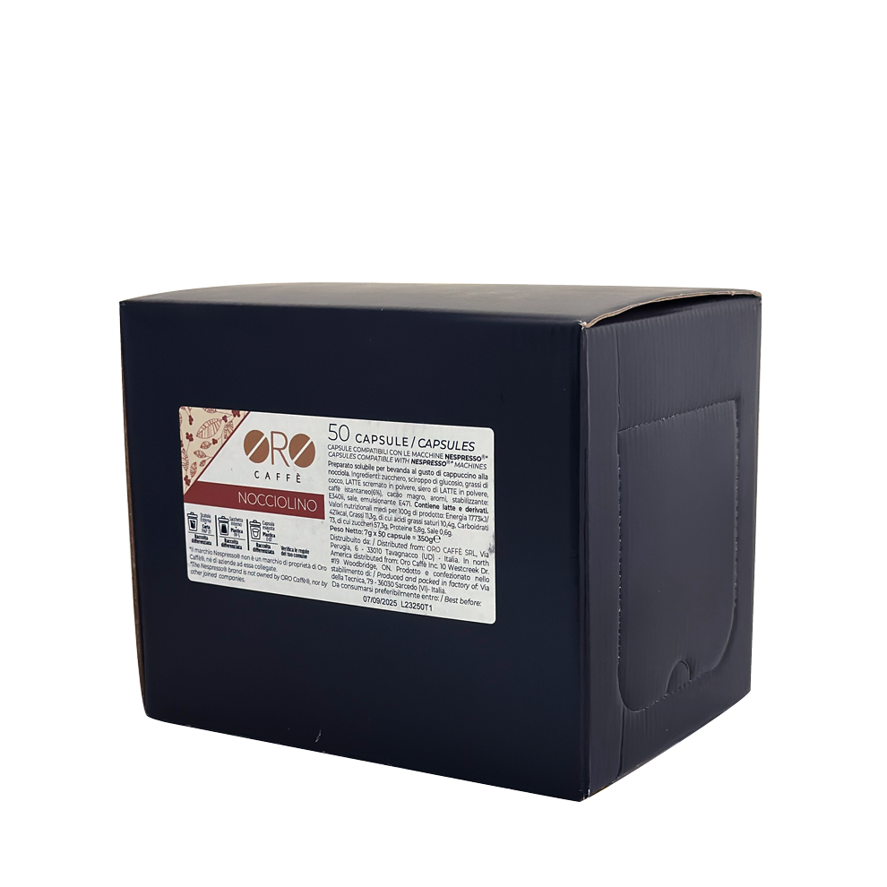 ORO Caffè Hazelnut Capsules for Nespresso (50) – Beanwise