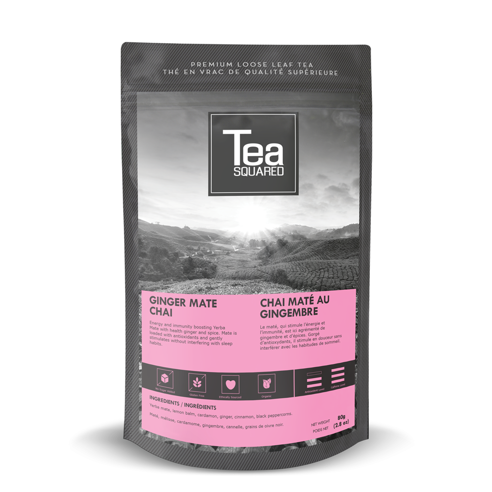 Tea Squared Ginger Mate Chai Loose Leaf Tea (80g) – Beanwise